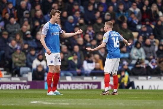 Portsmouth Defender Sean Raggett Talks Portsmouth Editorial Stock Photo ...