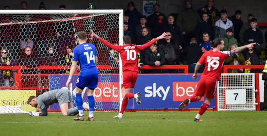 Crawley Players Celebrate Aramide Oteh Crawleys Editorial Stock Photo ...