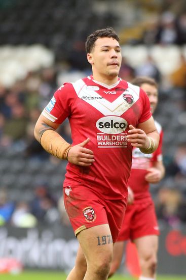 Salford Red Devils Prop Forward Tyler Editorial Stock Photo - Stock ...
