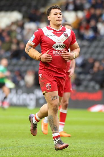 Salford Red Devils Prop Forward Tyler Editorial Stock Photo - Stock ...