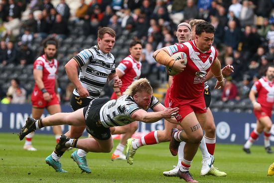 Try 422 Salford Red Devils Prop Editorial Stock Photo - Stock Image ...