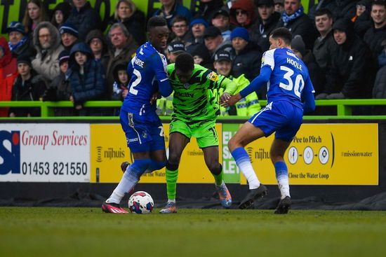 Jordan Garrick 11 Forest Green Rovers Editorial Stock Photo - Stock ...