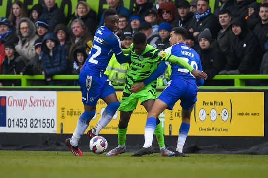 Jordan Garrick 11 Forest Green Rovers Editorial Stock Photo - Stock ...