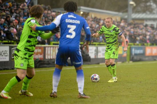 Dylan Mcgeouch 4 Captain Forest Green Editorial Stock Photo - Stock ...