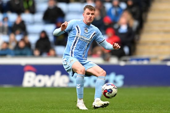 Coventry City Defender Jack Burroughs 32 Editorial Stock Photo - Stock ...