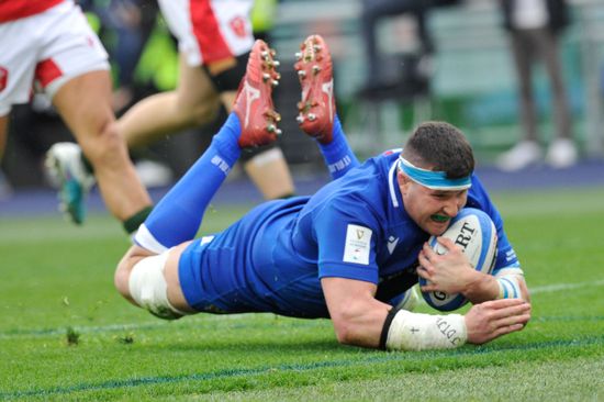 Sebastian Negri Scores Try During 2023 Editorial Stock Photo - Stock ...