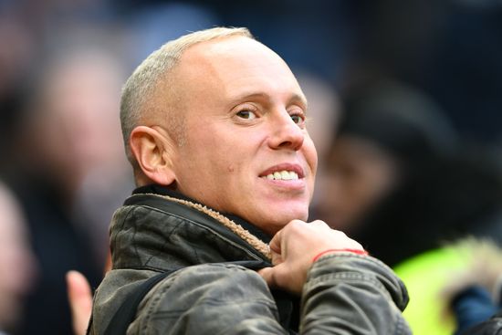 Spurs Supporter Robert Rinder Mbe During Editorial Stock Photo - Stock ...
