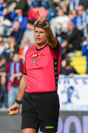 Referee Francesco Cosso Reggio Calabria Editorial Stock Photo - Stock ...