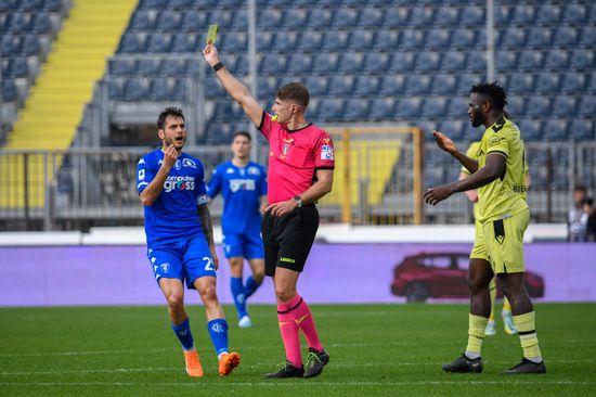 Referee Francesco Cosso Reggio Calabria Showes Editorial Stock Photo ...