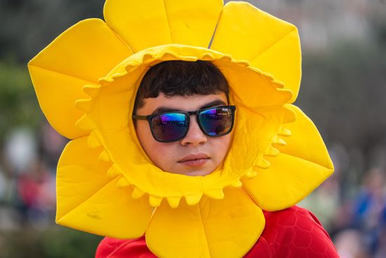 Wales Rugby Fans Wearing Daffodil Hat Editorial Stock Photo - Stock ...