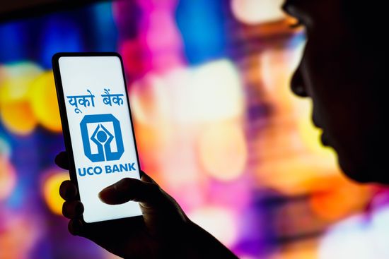 This Photo Illustration Uco Bank Logo Editorial Stock Photo - Stock ...