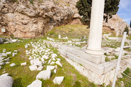 Cat Seen Acropolis Athens Greece On Editorial Stock Photo - Stock Image ...
