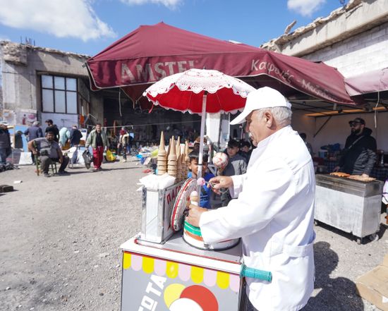 People Attend Gypsy Bazar Athens Greece Editorial Stock Photo - Stock ...