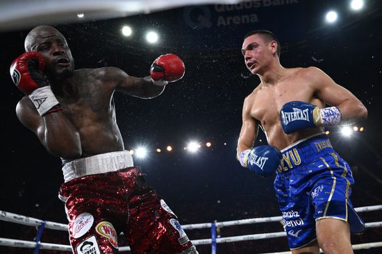 Australian Boxer Tim Tszyu R Action Editorial Stock Photo - Stock Image ...