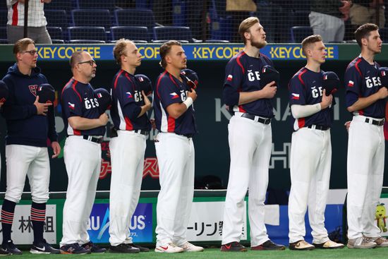 Czech Republic Team Group Cze Baseball Editorial Stock Photo - Stock ...
