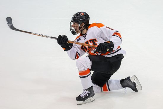 Rit Tigers Forward Cody Laskosky 26 Editorial Stock Photo - Stock Image ...