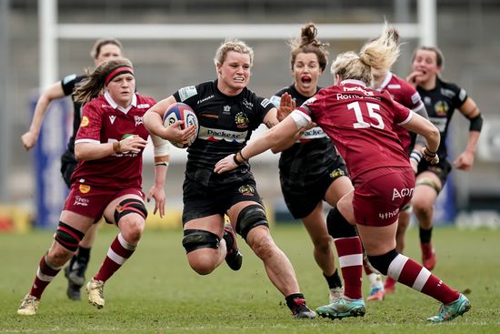Rachel Johnson Exeter Chiefs Takes On Editorial Stock Photo - Stock ...