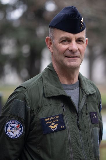 Portrait General Philippe Adam During Presentation Editorial Stock ...