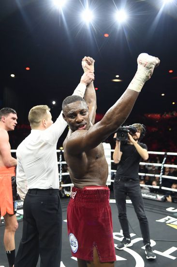 Boxing Meeting Zenith Paris Heavyweight Tony Editorial Stock Photo ...