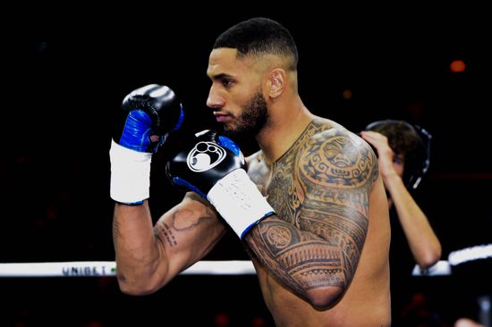 Boxing Meeting Zenith Paris Heavyweight Tony Editorial Stock Photo ...