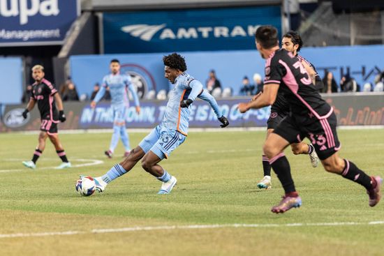 Talles Magno 43 Nycfc Controls Ball Editorial Stock Photo - Stock Image ...