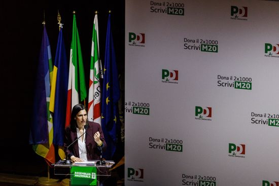 Assembly Italian Democratic Party 2023 After Editorial Stock Photo ...