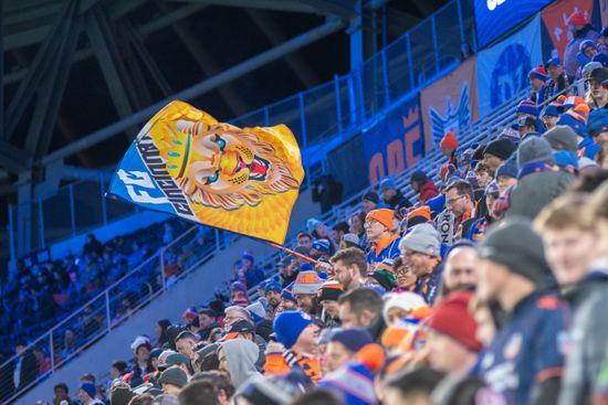 Fc Cincinnati Fans Seen Celebrating During Editorial Stock Photo ...