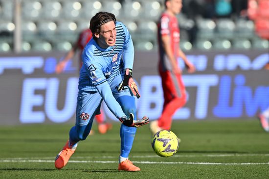 Zini Stadium Cremona 120323 Goalkeeper Marco Editorial Stock Photo ...