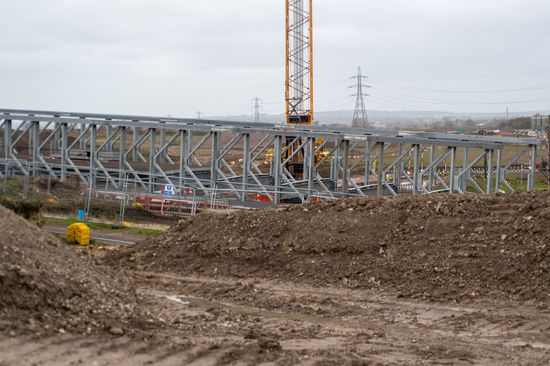 Hs2 High Speed Rail Construction Site Editorial Stock Photo - Stock ...