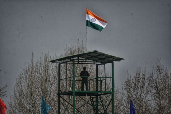 Security Guard Stand Guard On Top Editorial Stock Photo - Stock Image ...