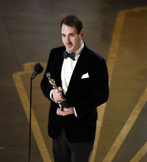 James Friend After Winning Oscar Best Editorial Stock Photo - Stock ...