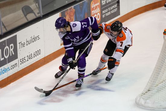 Holy Cross Crusaders Defenseman Mack Oliphant Editorial Stock Photo ...