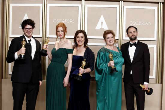 Oscar Winners Daniel Roher Odessa Rae Editorial Stock Photo - Stock ...