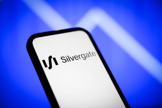 Silvergate Bank Logo Seen This Photo Editorial Stock Photo - Stock ...