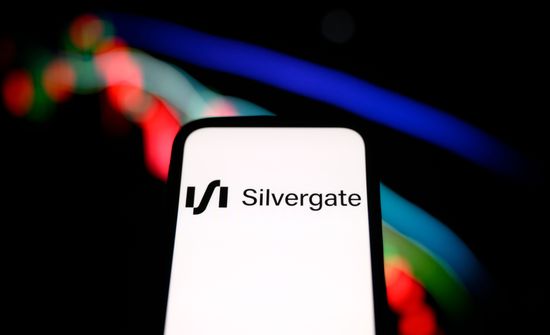 Silvergate Bank Logo Seen This Photo Editorial Stock Photo - Stock ...