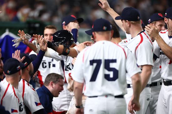 Czech Republic Team Group Cze Baseball Editorial Stock Photo - Stock ...