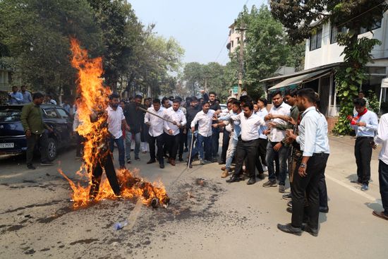 Activists All Assam Students Unions Aasu Editorial Stock Photo - Stock ...
