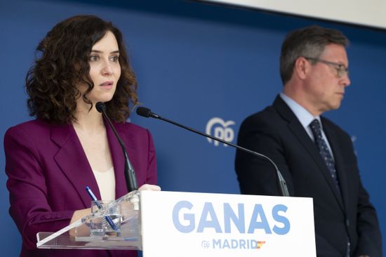 Photo President Community Madrid Leader Pp Editorial Stock Photo ...