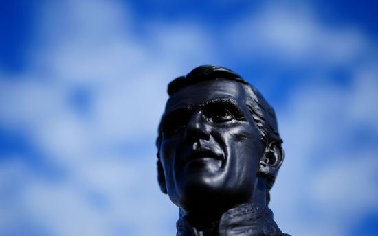 Ap Mccoy Statue Editorial Stock Photo - Stock Image | Shutterstock