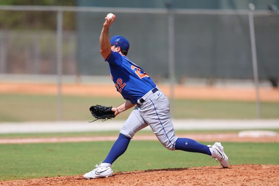 New York Mets Pitcher Quinn Brodey Editorial Stock Photo - Stock Image ...