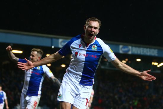 Ryan Hedges Blackburn Rovers Celebrates Scoring Editorial Stock Photo ...