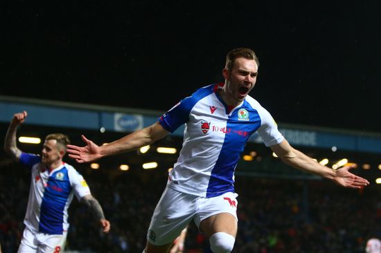 Ryan Hedges Blackburn Rovers Celebrates Scoring Editorial Stock Photo ...