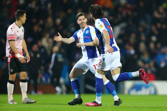 Ben Bremerton Diaz Blackburn Rovers Celebrates Editorial Stock Photo ...