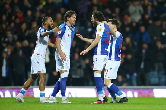Ben Bremerton Diaz Blackburn Rovers Celebrates Editorial Stock Photo ...