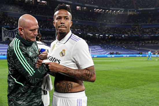 Eder Militao Real Madrid Gets Vicks Editorial Stock Photo - Stock Image ...