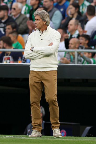 Real Betis Manager Manuel Pellegrini Editorial Stock Photo - Stock ...