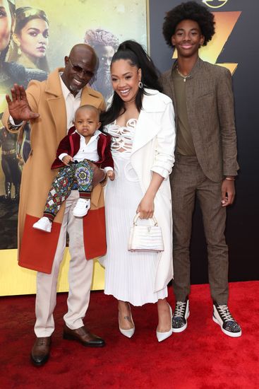 Djimon Hounsou Family Editorial Stock Photo - Stock Image | Shutterstock