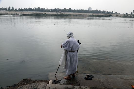 Follower Sabaean Mandean Religious Sect Attends Editorial Stock Photo ...