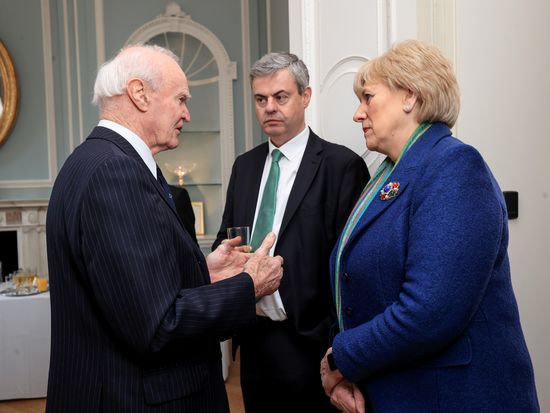 Mike Gibson Martin Fraser Ambassador Minister Editorial Stock Photo ...