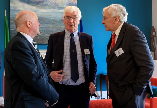Irfu President John Robinson Tom Grace Editorial Stock Photo - Stock ...